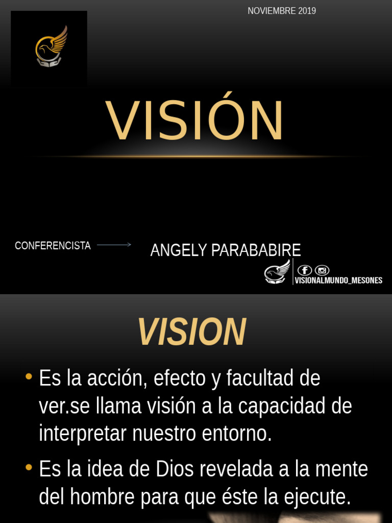 Visión y Misión de una Comunidad Cristiana | PDF