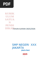Struktur Kurikulum 2025 2026 Pdf