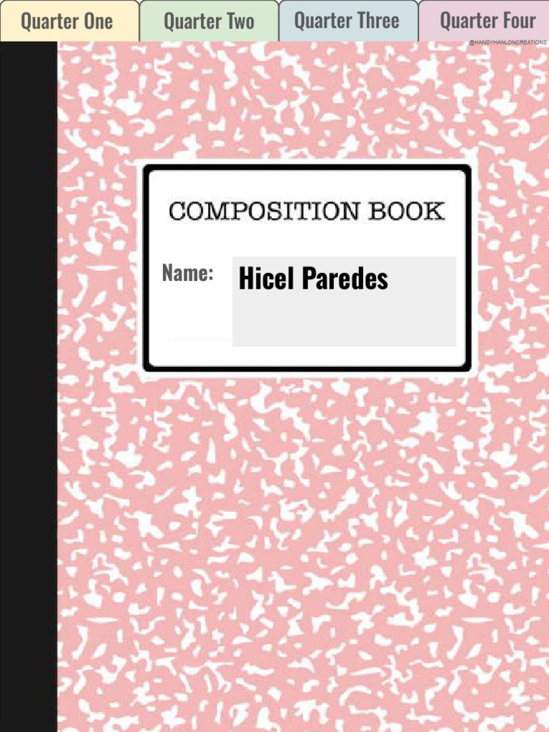 Hicel Paredes Jimenez - 8th Grade Science Notebook 25-26 | PDF ...