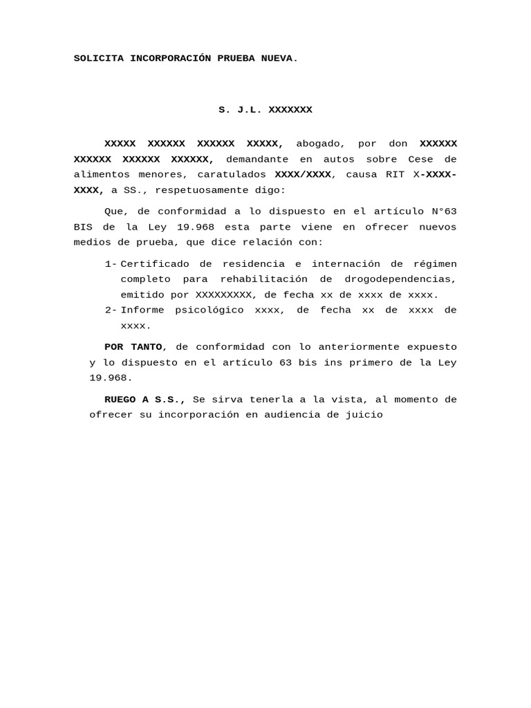 Incor Prueba Nueva - SCR | PDF