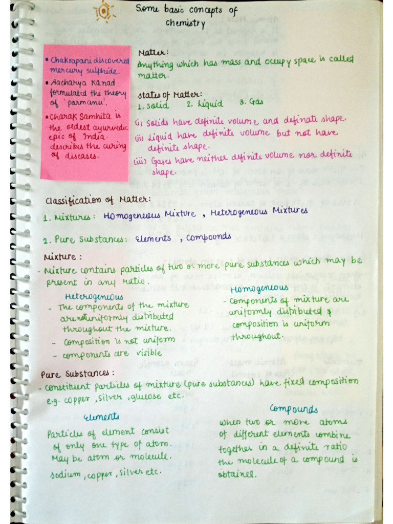 Class 11 Chemistry Chapter 1 | PDF