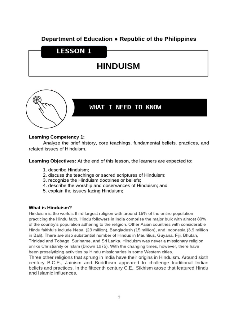 Overview of Hinduism's History and Beliefs | PDF | Bhagavad Gita | Moksha