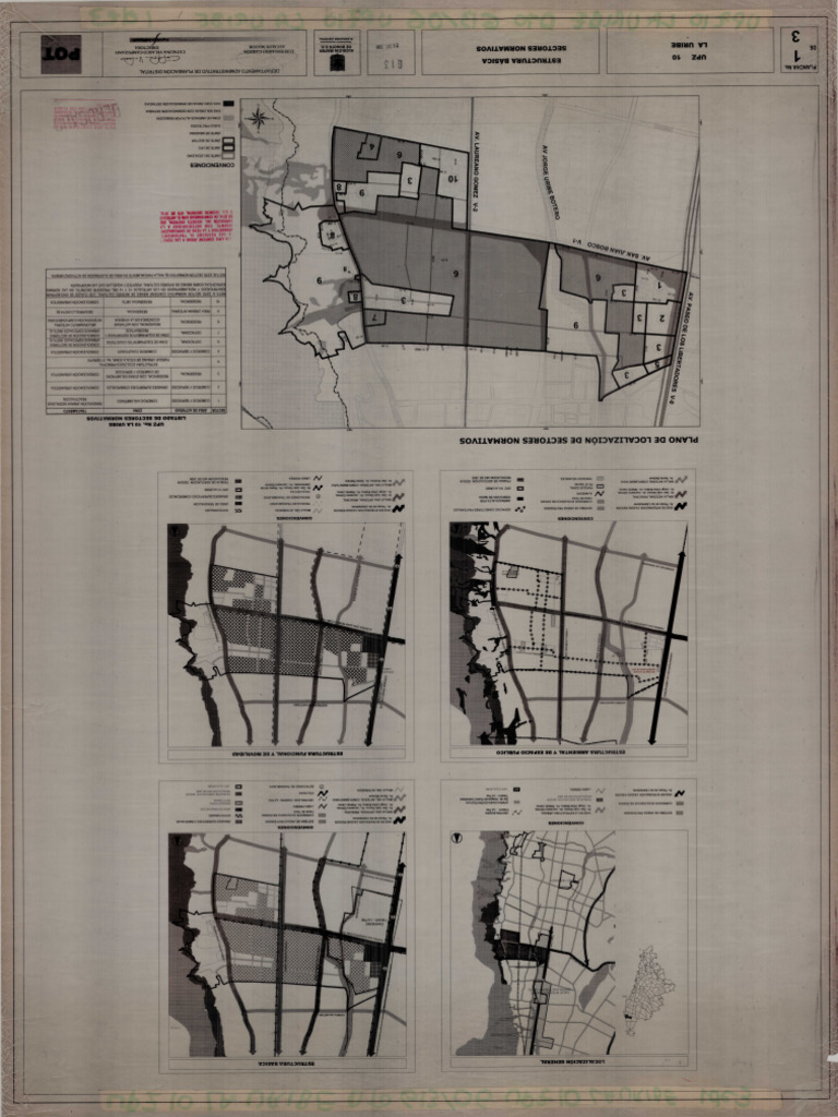 Planeación MAPA UPZ 10 - 2 | PDF