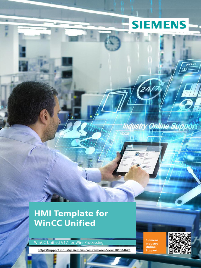 HMI Template WinCC Unified Manual V17 en | PDF | User Interface | Safety
