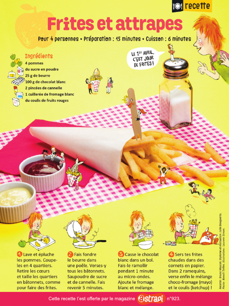 Astrapi 923 Recette Frites Et Attrapes | PDF
