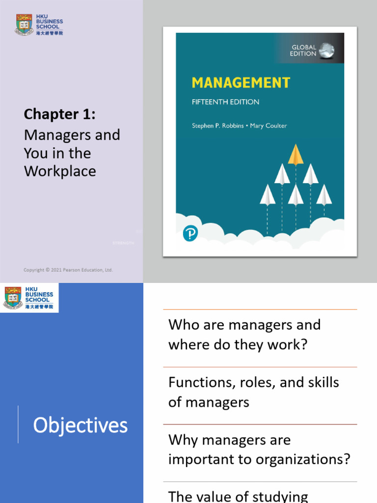 MGMT2401 Chapter 1 2023-24 | PDF | Goal | Industrial And Organizational Psychology