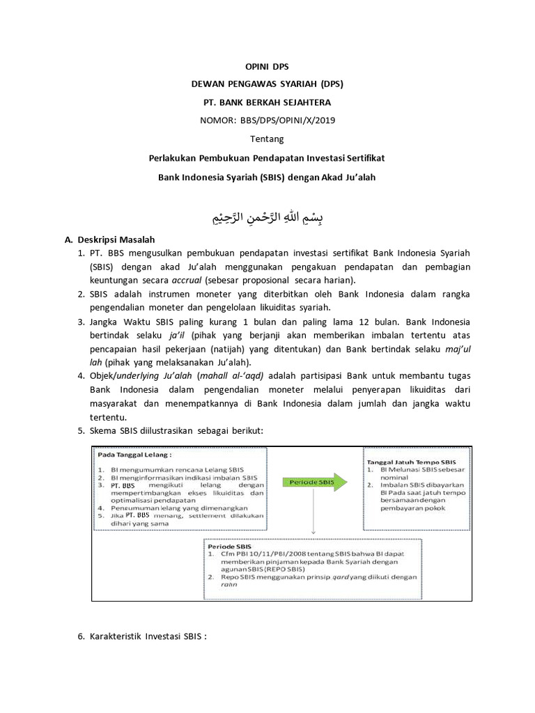 Contoh Opini Dps-Simulasi. | PDF
