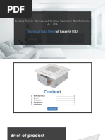 TRANE - FCU Selections | PDF | Thermostat | Heat Exchanger