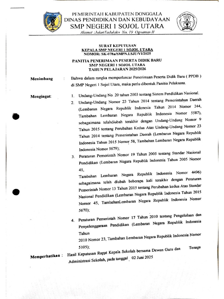SK PPDB | PDF