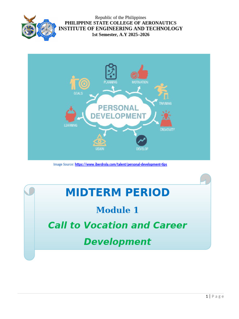 Perdev Midterm Module1 | PDF | Value (Ethics) | Thought