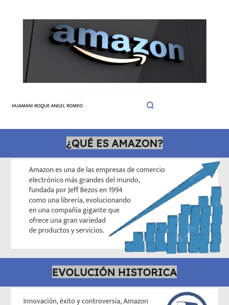 Evolución y Modelo de Negocio de Amazon | PDF | Economias