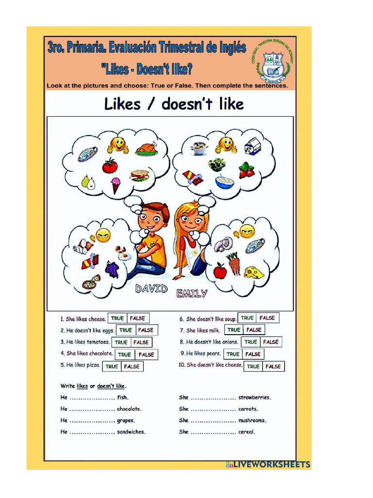 Likes and Dislikes 3RD | PDF