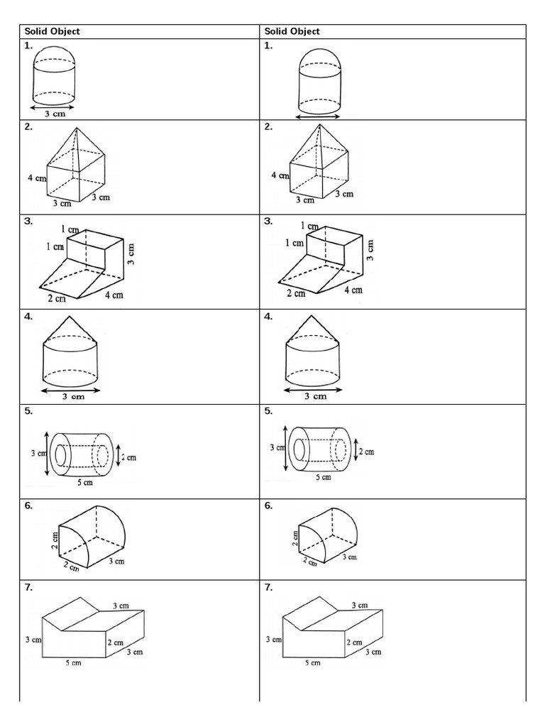 PLAN Solid Object | PDF
