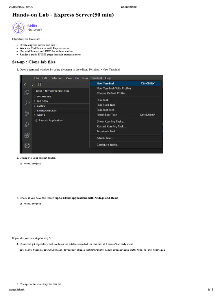 Express Server | PDF