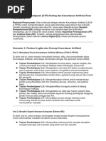 CP SMK Koding Dan Kecerdasan Aritifisial (KKA) | PDF