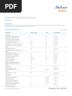LEXAN™ Resin - 143R - Europe - Technical - Data - Sheet | PDF ...