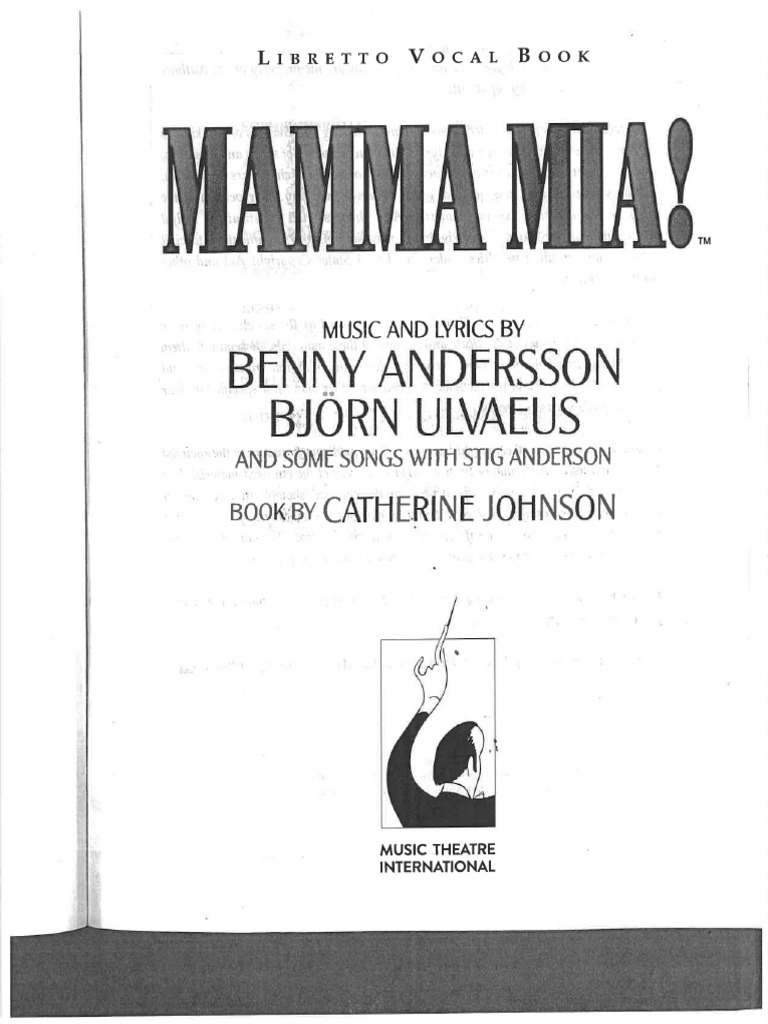 Mamma Mia Script Scan | PDF