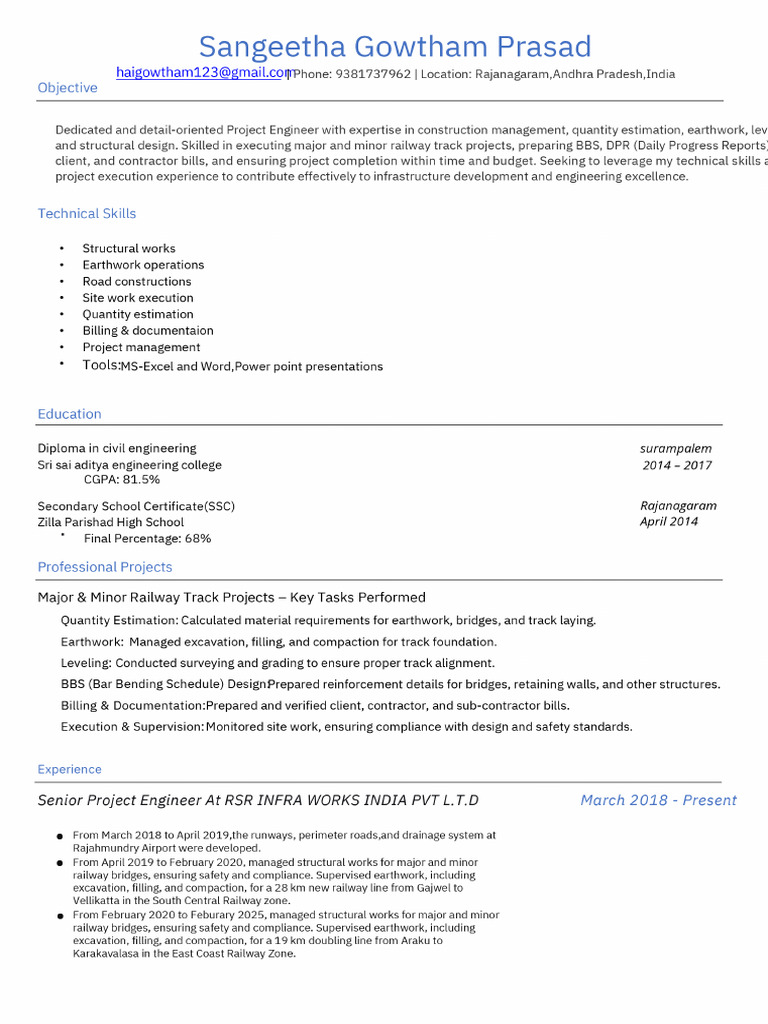 Gowtham's Resume-1.pdf 20250402 184403 0000 | PDF