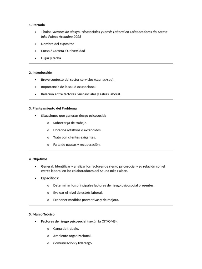 G Atillo | PDF | Estrés (biología) | Seguridad y salud ocupacional