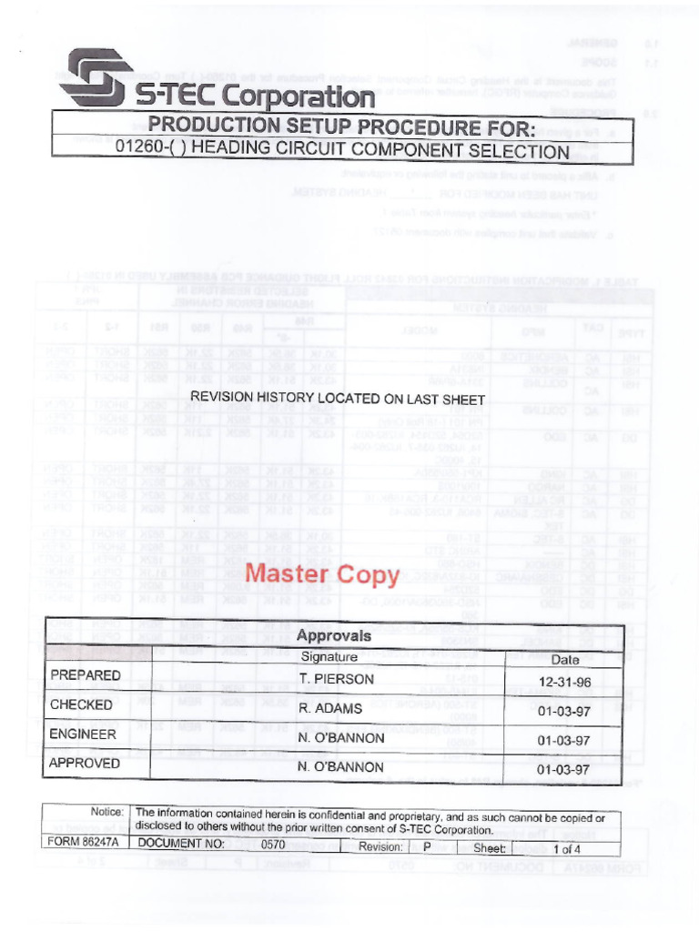 S-Tec System 30 DWG 0570 Rev P | PDF