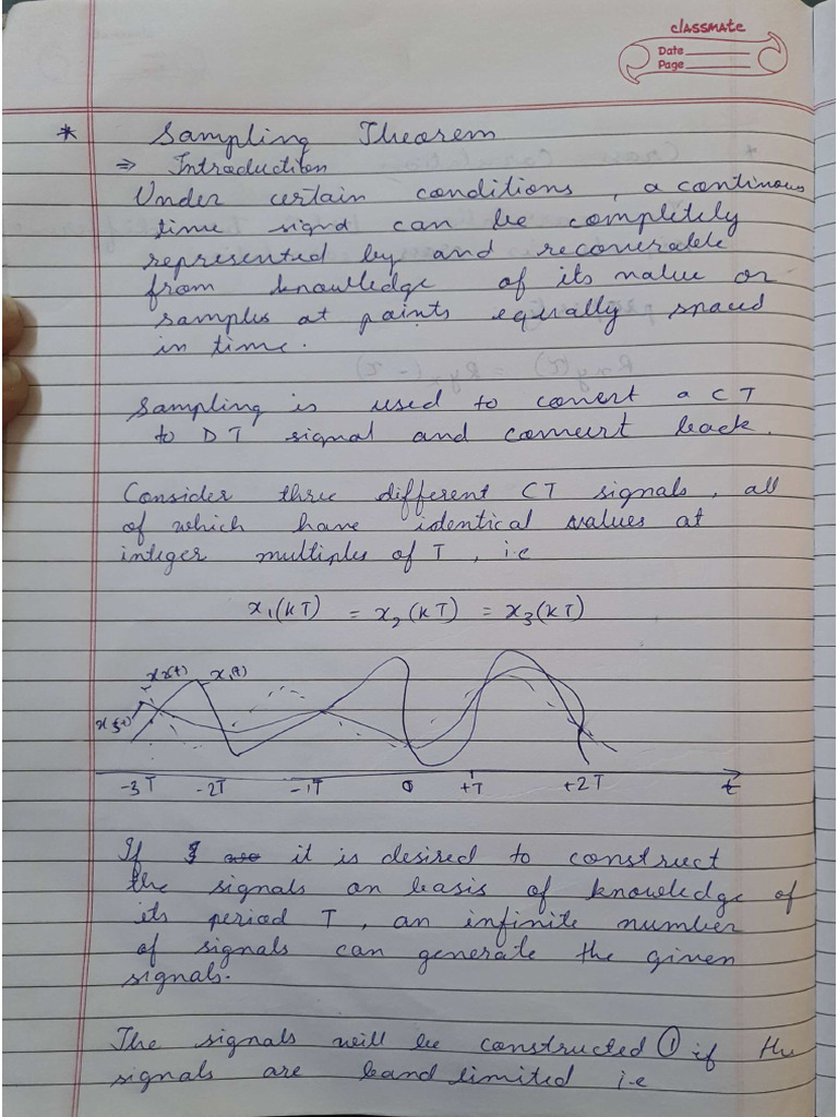 Sampling Theorem | PDF