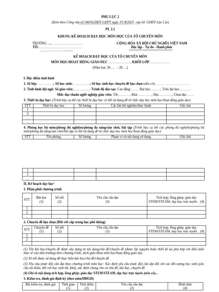 Phu Luc 2 | PDF