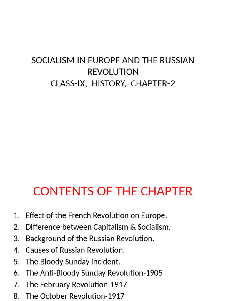 Socialism in Europe and The Russian Revolution | PDF | Vladimir Lenin ...