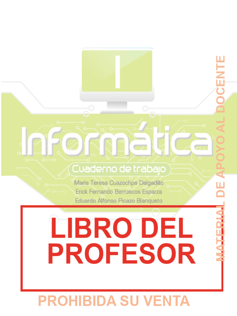 Respuesta Docente INFORMATICA_1 | PDF | Informática | Software