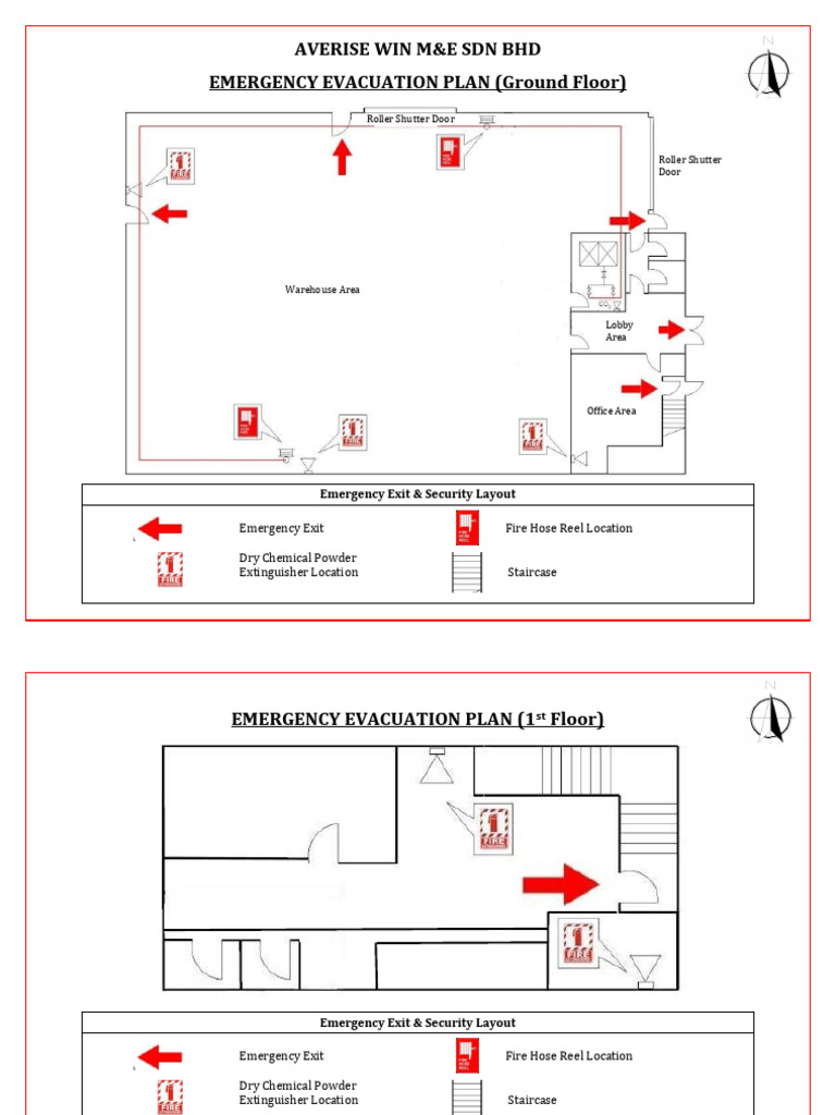 Averise Win Emergency Evacuation Plan2 | PDF