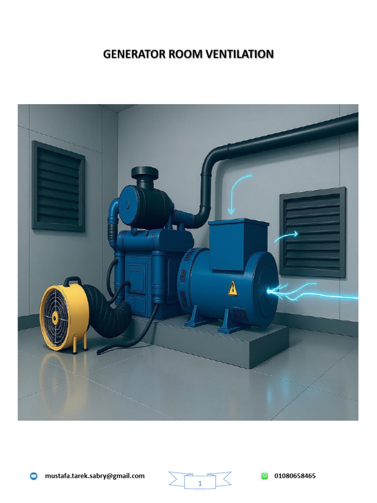 Generator Room Ventilation | PDF