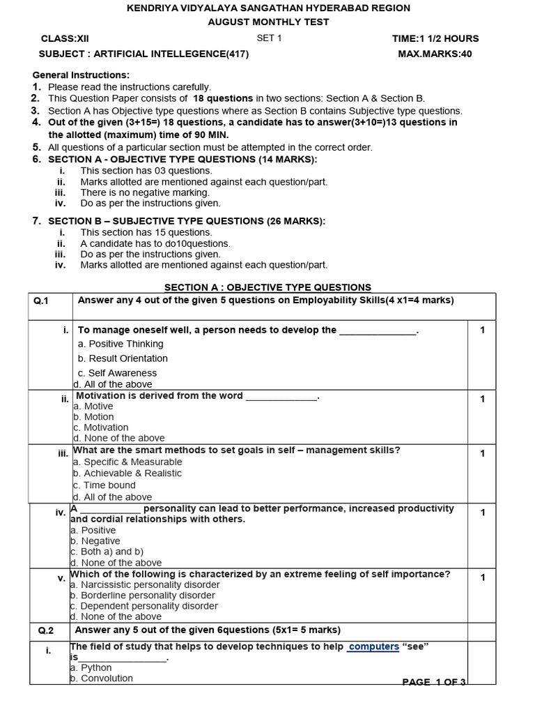 AI XII PT2 | PDF | Computer Vision | Image Segmentation