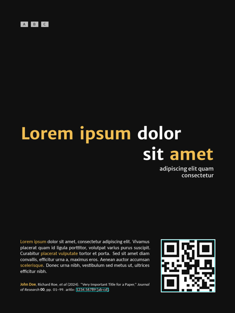 Minimalist Poster | PDF