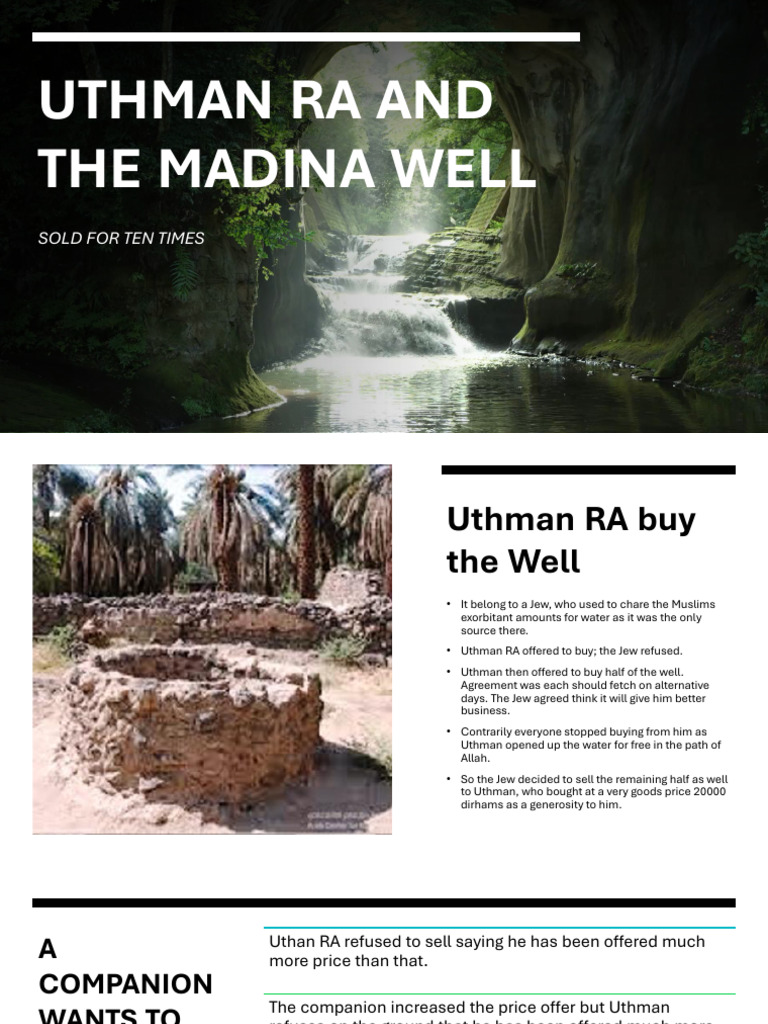 Uthman RA: Business Ethics & Charity | PDF | Abrahamic Religions