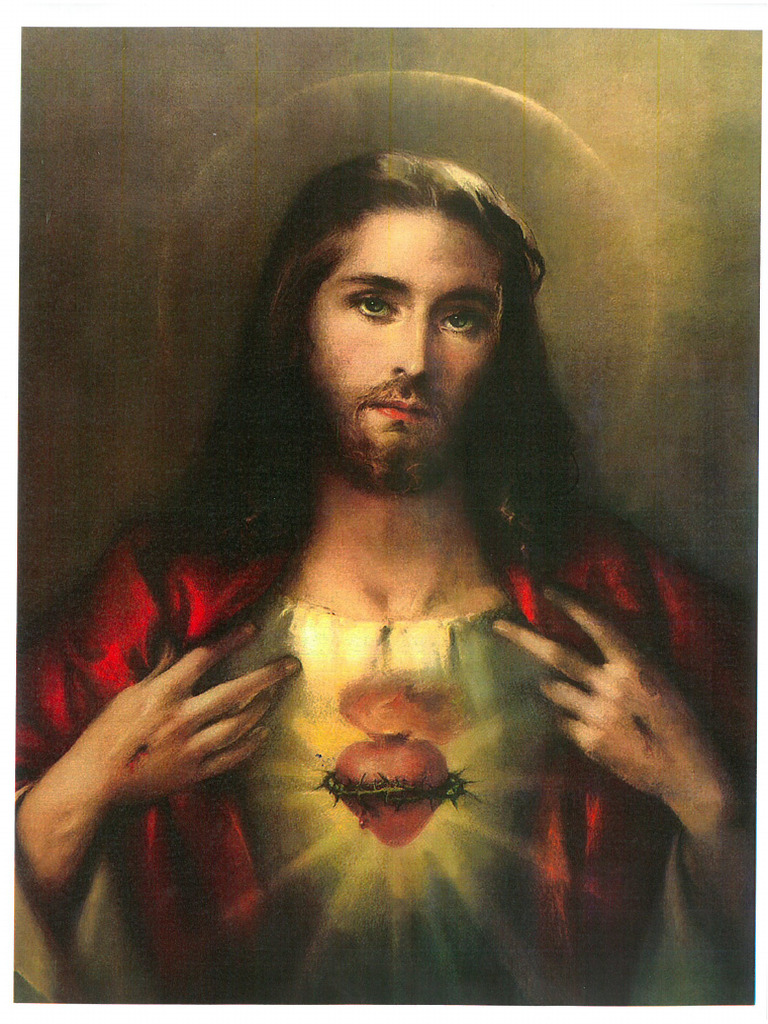 Sacred Heart of Jesus With Promise | PDF