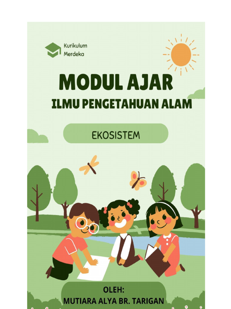 Modul Ajar Ipa Mutiara Alya Br. Tarigan | PDF