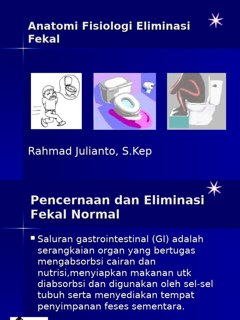 4a. Anatomi Fisiologi Eliminasi Fekal | PDF