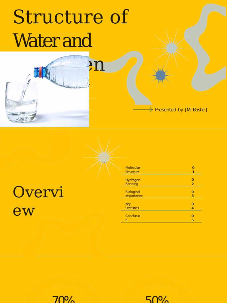 1.1-Structure of Water and Hydrogen Bonding - AP Biology | PDF ...