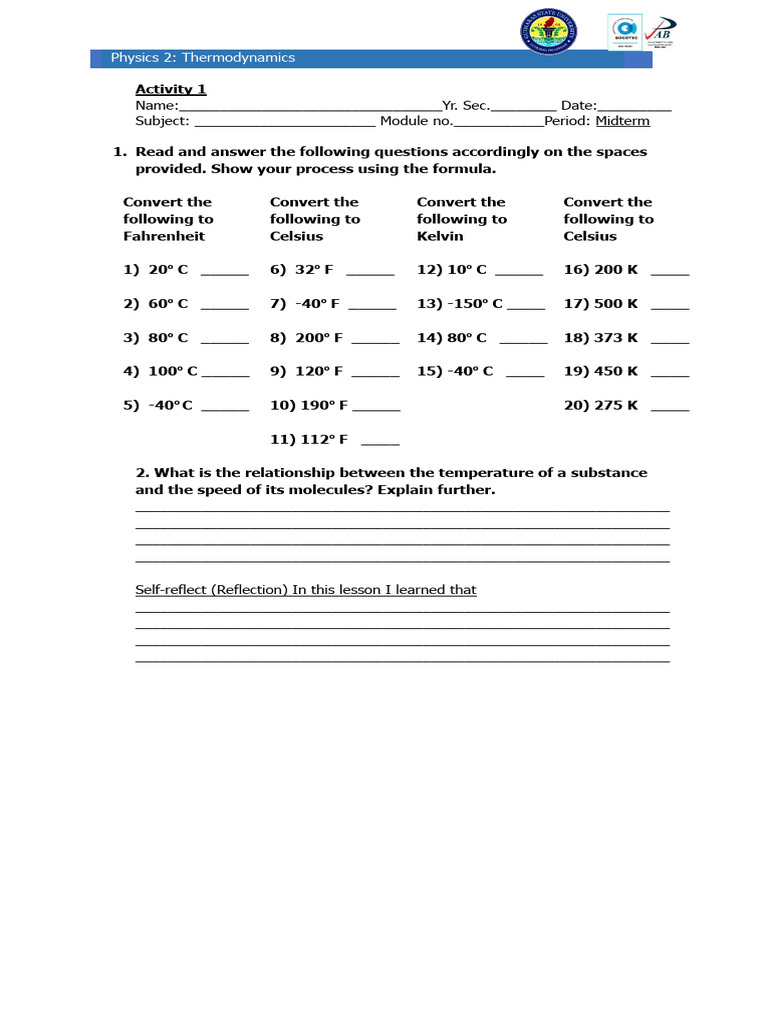 Activity 1 | PDF