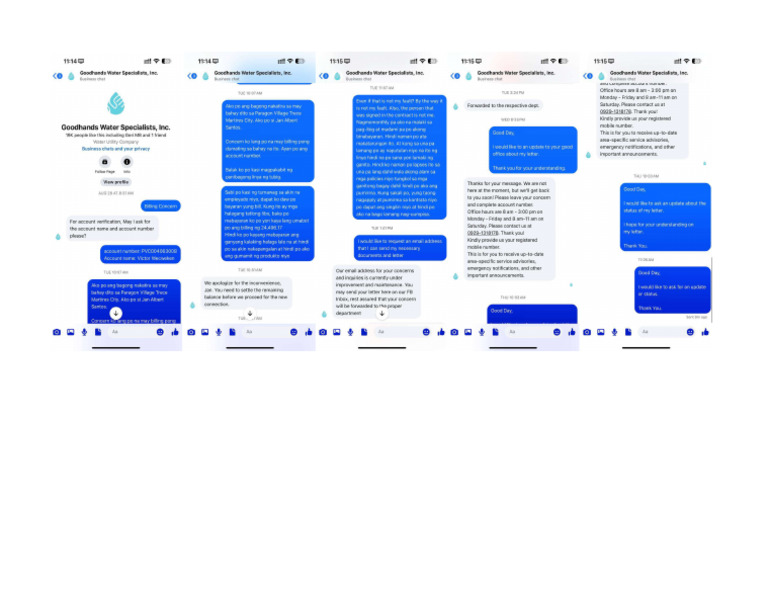 FB Messenger Messages | PDF