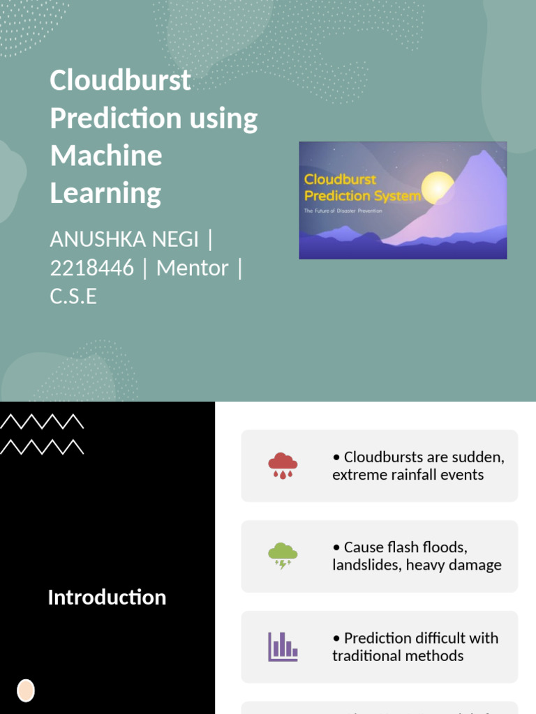 Cloudburst | PDF | Cloud Computing | Support Vector Machine
