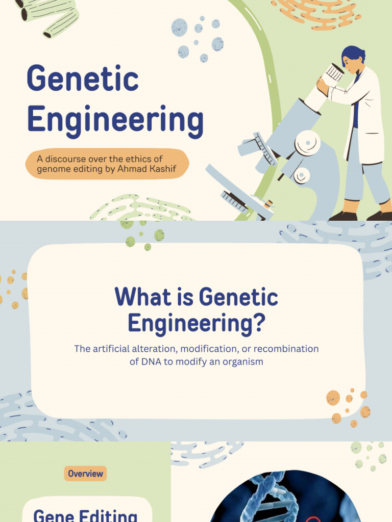 Genetic Engineering | PDF