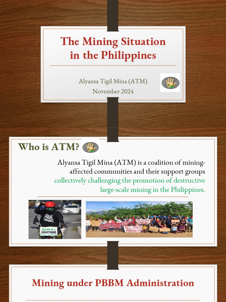 ATM Mining Situation 2024 | PDF | Mining | Economies