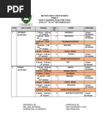 Edited-Gce External Invigilation Time-Table 2025 | PDF | Science