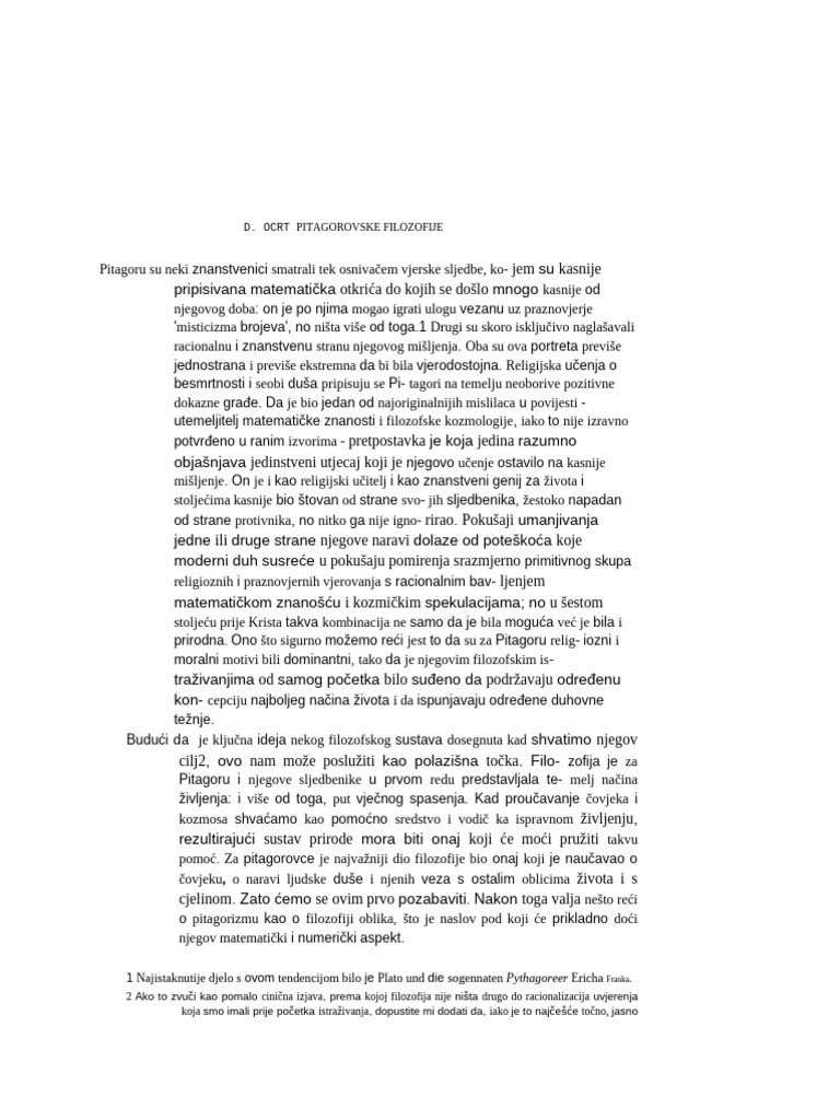 Pitagora | PDF