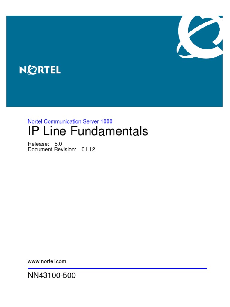 Fundamentals IP Line | PDF | Gateway (Telecommunications) | Voice Over Ip