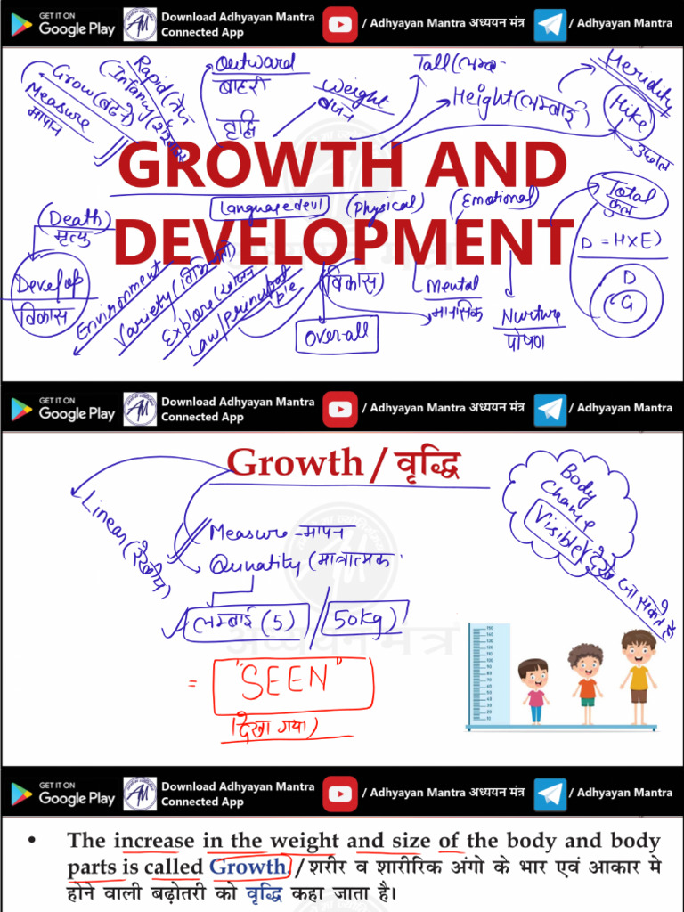 Growth and Development | PDF