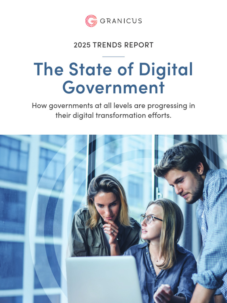 2025 Digital Government Trends Report | PDF | Artificial Intelligence ...