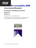 SA8000 Standard 2014 | PDF | International Labour Organization ...