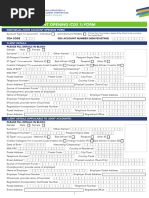 CSD Account Opening Form | PDF | Identity Document | Government And ...