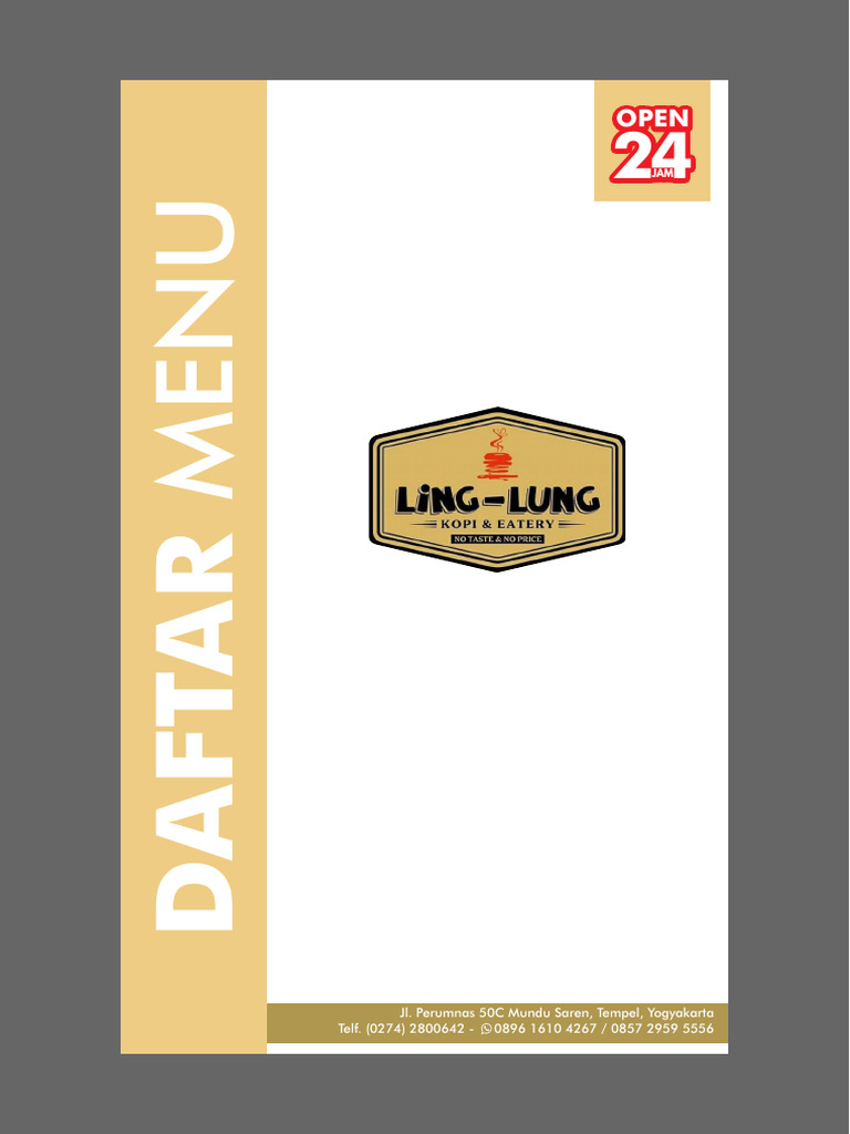 Menu Ling Lung v3 | PDF